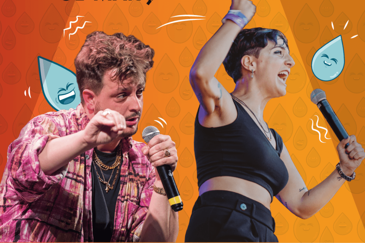 Humor de micro. Marc Serrats, Raquel Hervàs - Teatro Barcelona